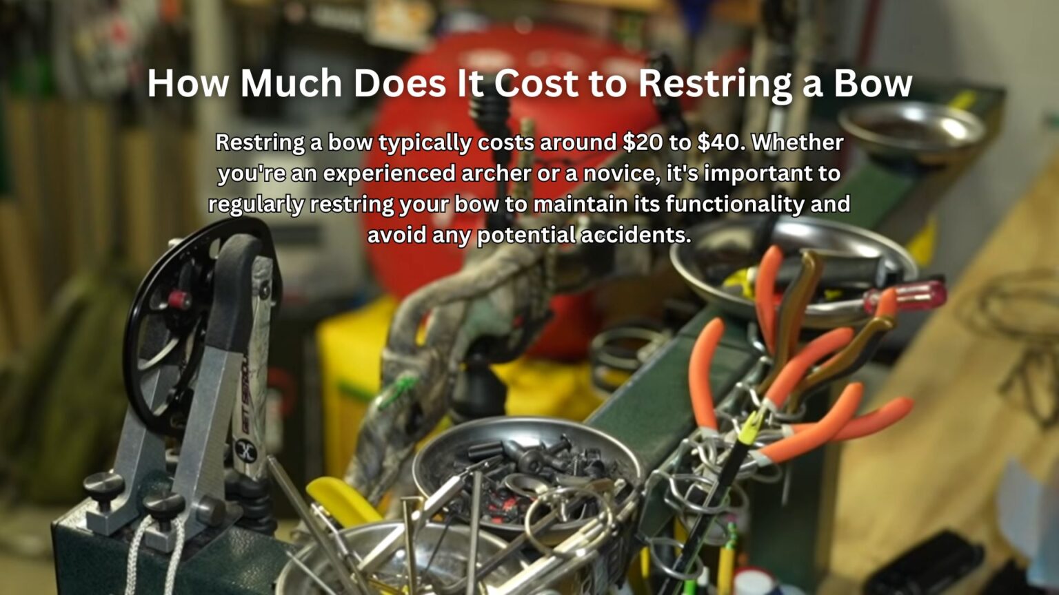 How Much Does It Cost to Restring a Bow | infoarchery.com